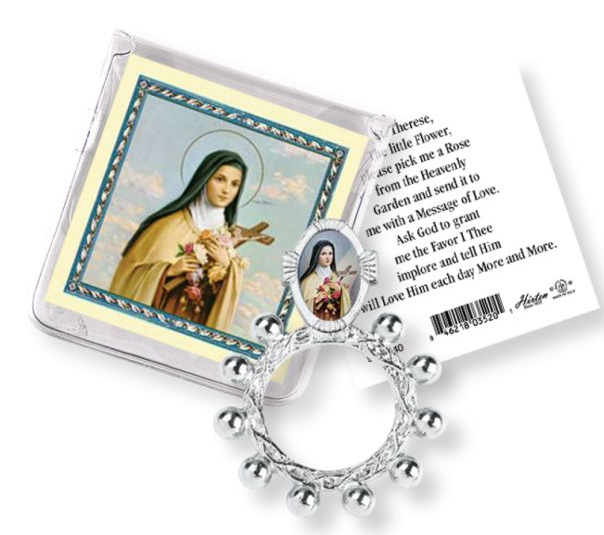 SAINT THÉRÈSE ROSARY RING – Holy Hill Gift Store